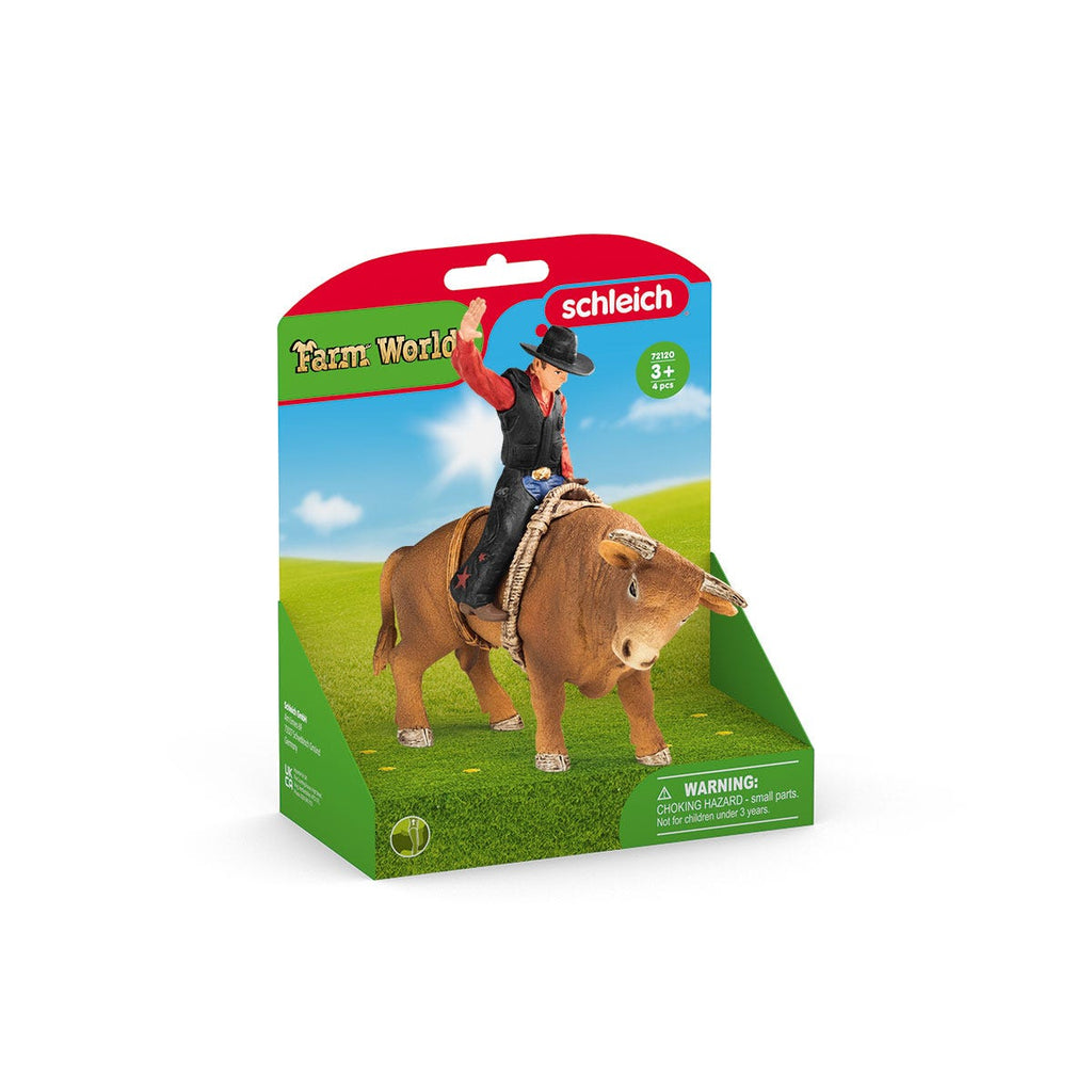 Cowboy with bull 72120 | schleich